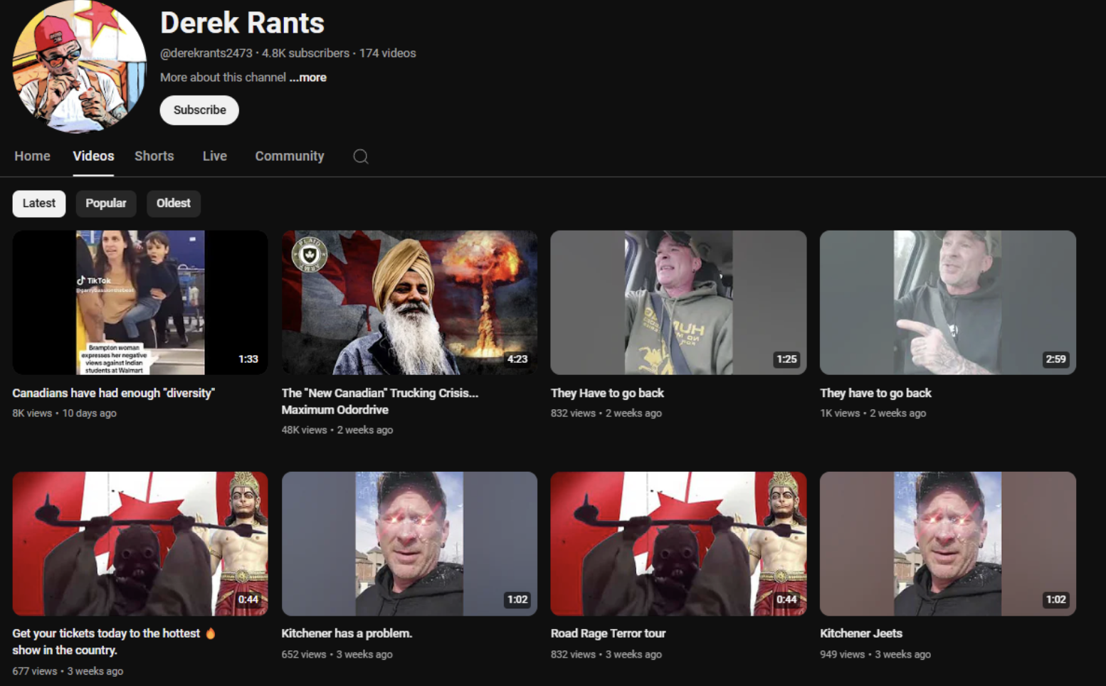 White Supremacist Diagolon Movement Now Calling for Deportation of All ...